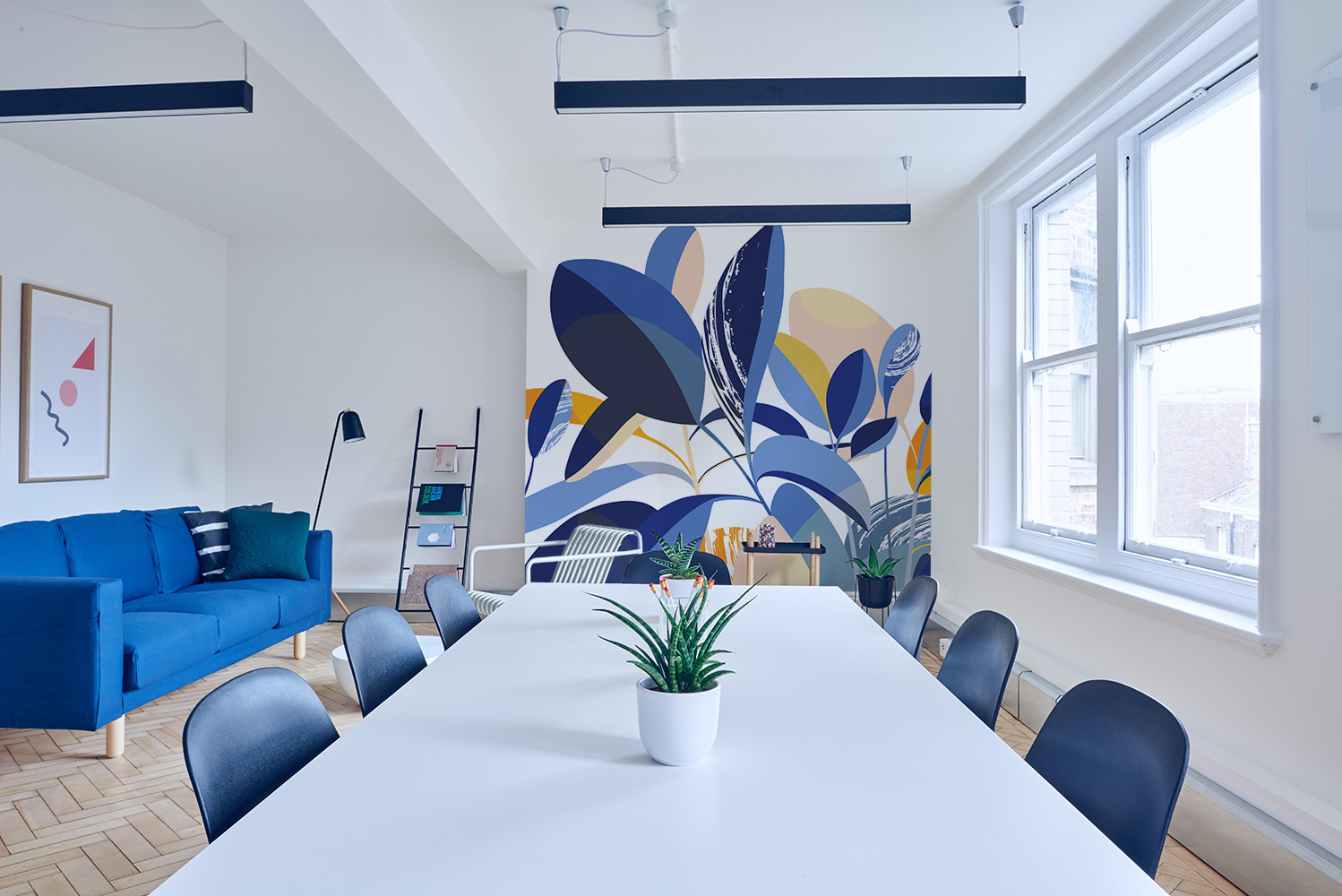 Décoration Murale en Entreprise : La Fresque Devient Décoration Acoustique